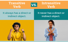 TYPES OF VERBS: TRANSITIVE AND TRANSITIVE VERBS